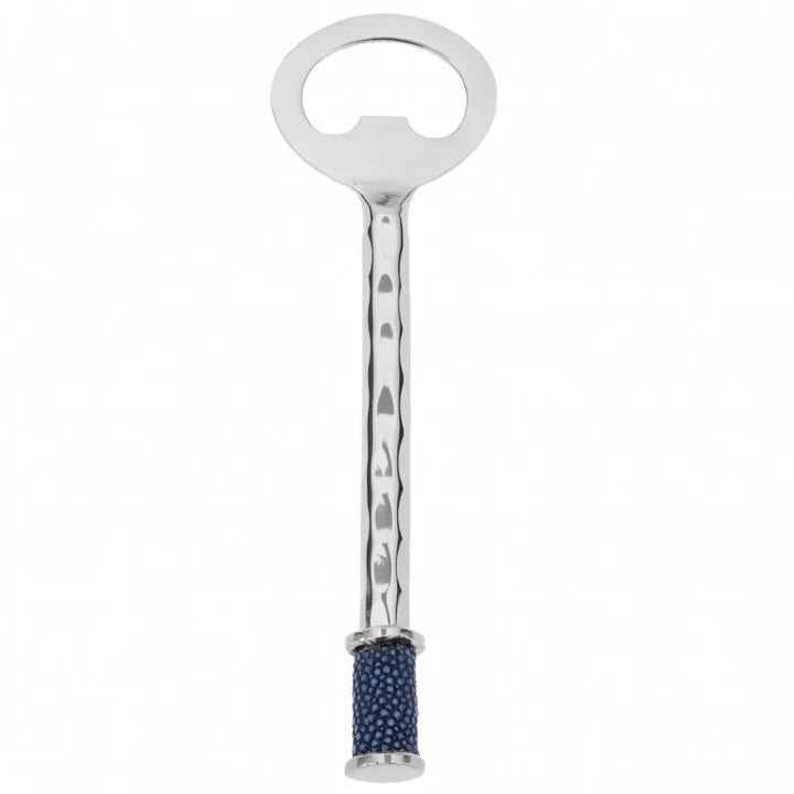 Stainless Bottle Opener with Shagreen — Weidner Hasou & Co
